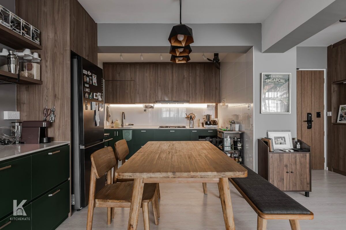 Kitchen Cabinet Design Ideas for Singapore HDBs In 2024 - Kitchenate